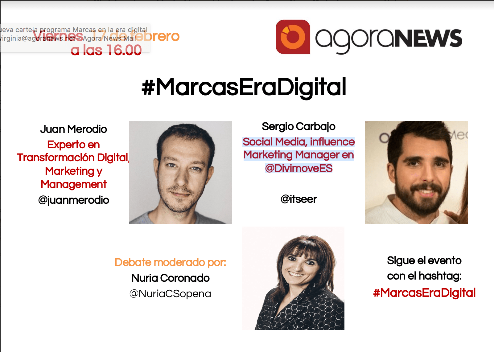 Marcas en la Era Digital- Juan Merodio y Sergio Carbajo - Agora News