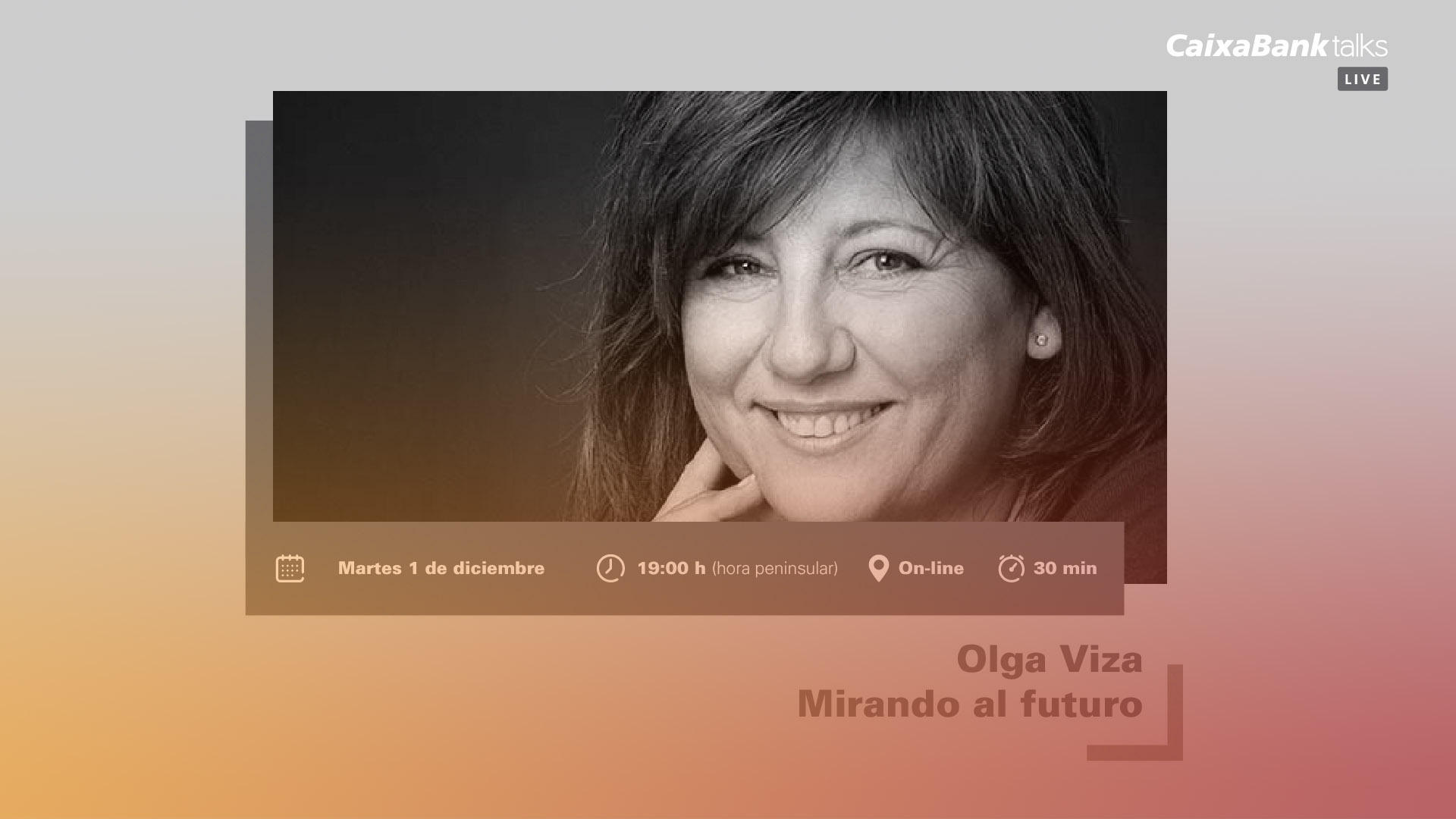 CaixaBankTalks con Olga Viza - Agora News