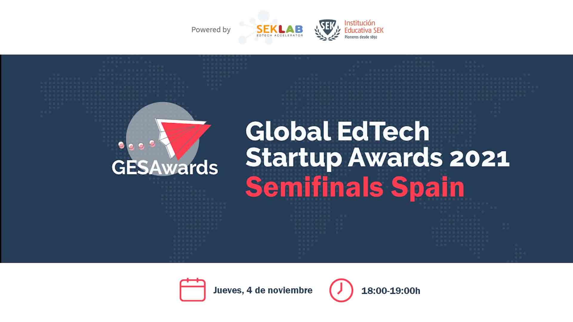 Streaming Global EdTech Startup Awards 2021 (GESAwards) - Semifinals ...